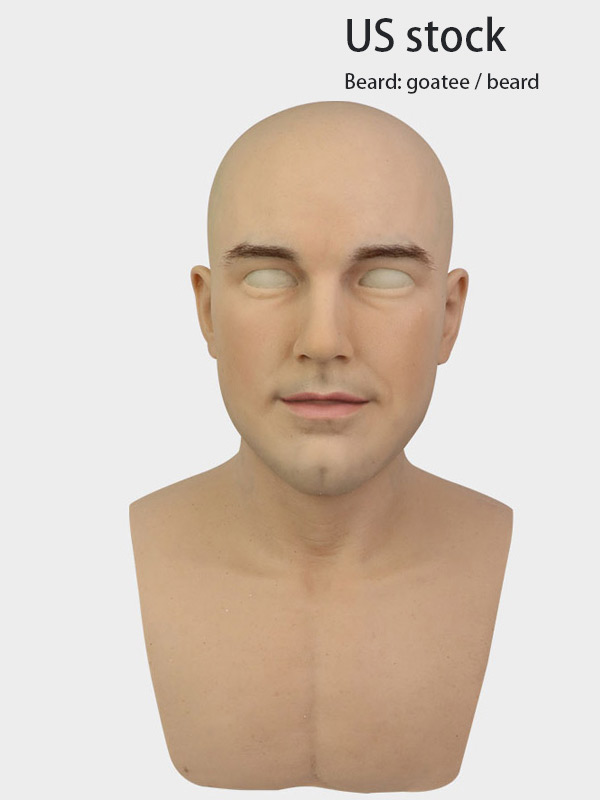 Silicone Male Mask - Ben - Silicone Masks, Silicone Muscle-Smitizen