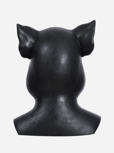 Silicone Black Pig Mask