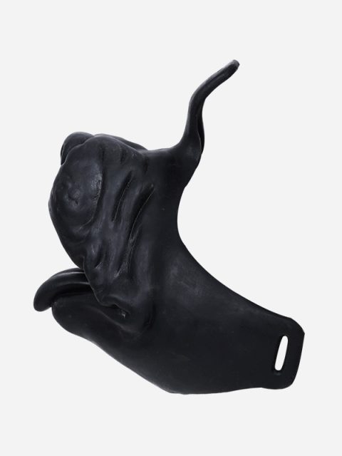 Silicone Black Dog/Pup Muzzle Mask