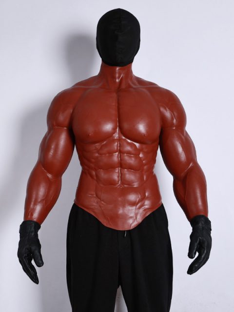 Upgraded Upper Body Muscle Suit With Arms - Silicone Masks, Silicone ...