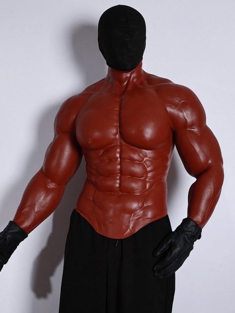 Upgraded Upper Body Muscle Suit With Arms - Silicone Masks, Silicone ...