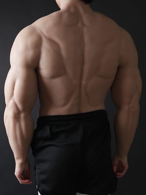 Upgraded Upper Body Muscle Suit With Arms - Silicone Masks, Silicone ...