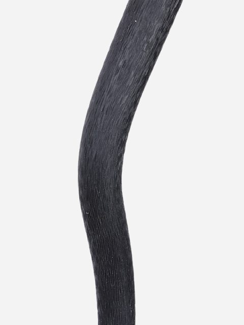 Silicone Black Cow Tail Plugs