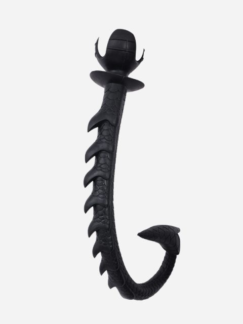 Silicone Black Dragon Tail Plugs