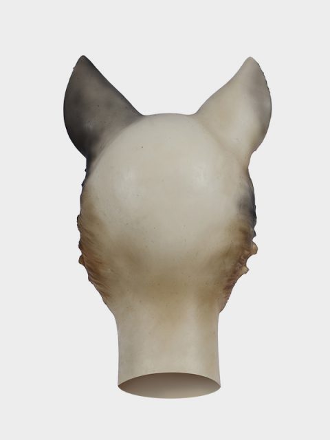 Silicone Doberman Dog/Pup Mask - Pirate