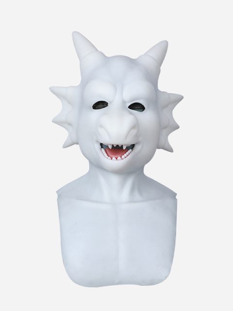 Silicone Snow Dragon Mask - Silicone Masks, Silicone Muscle-Smitizen
