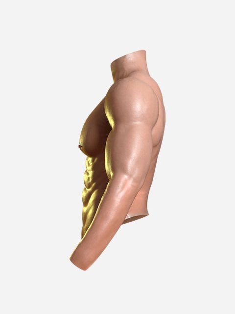 Upper Body Muscle Suit With Arms - Silicone Masks, Silicone Muscle-Smitizen