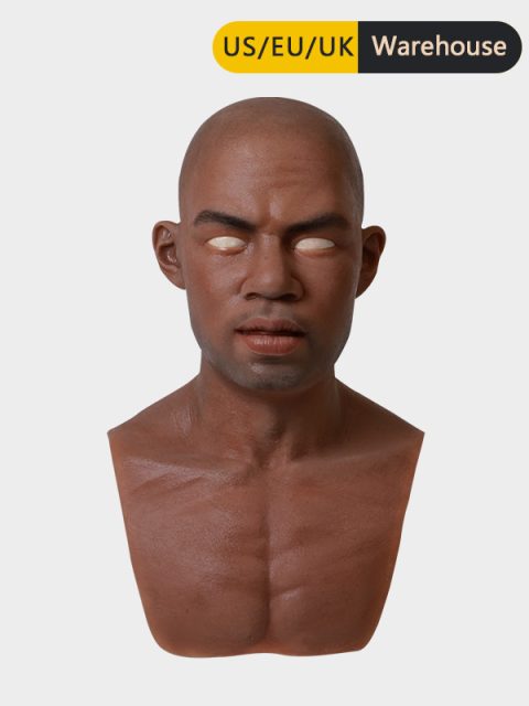 Male Mask - Silicone Masks, Silicone Muscle-Smitizen