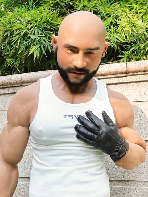 Realistic Male Mask – Bear Man - Silicone Masks, Silicone Muscle-Smitizen