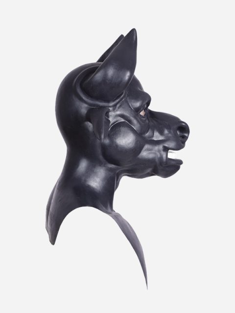 Silicone Black Bull Mask