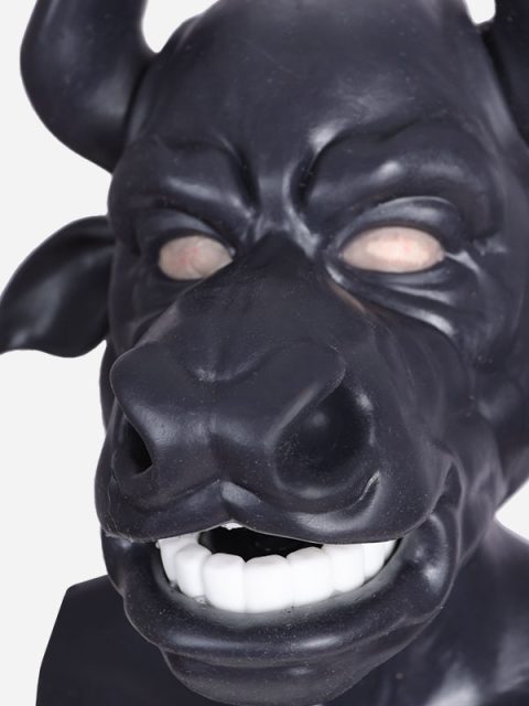 Silicone Black Bull Mask