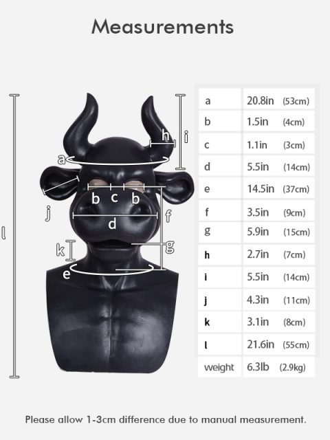 Silicone Black Cow/Bull Muscle Petsuit Set