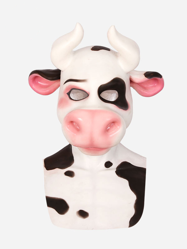 Silicone Spotted Cow Mask