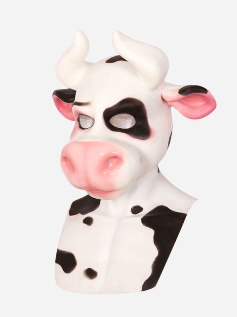 Silicone Spotted Cow Mask