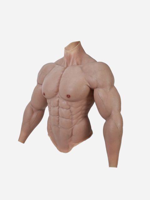 Upgraded Upper Body Muscle Suit With Arms - Silicone Masks, Silicone ...
