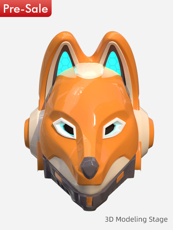 Protogen Fox Nick Mask