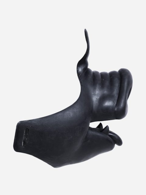 Silicone Black Pig Muzzle Mask
