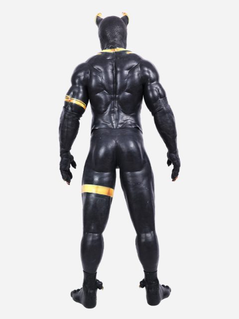 Silicone Anubis Muscle Petsuit Set