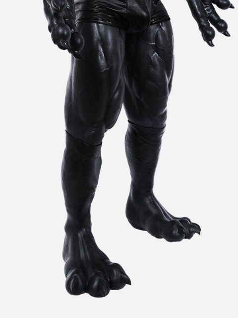 Black Silicone Three-Toed Beast Paws