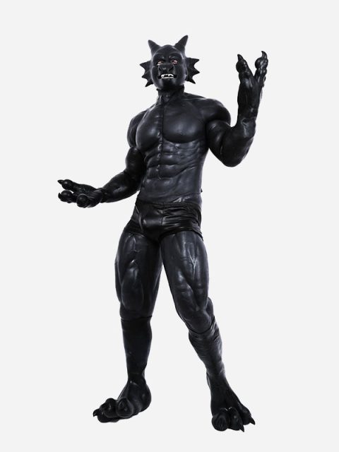 Black Silicone Three-Toed Beast Paws