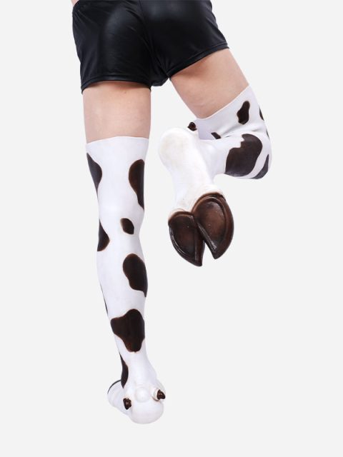 Silicone Spotted Cow/Bull Hoof Boots