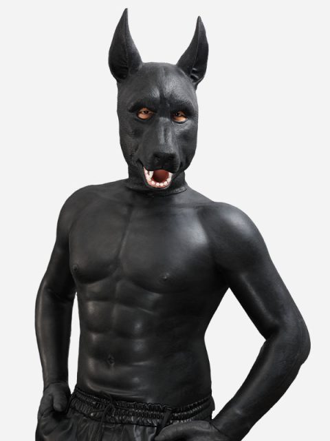 Black Lean Body Muscle Suit With Arms - Silicone Masks, Silicone Muscle ...