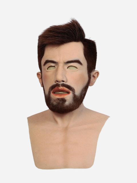 Realistic Male Mask - A4 - Silicone Masks, Silicone Muscle-Smitizen