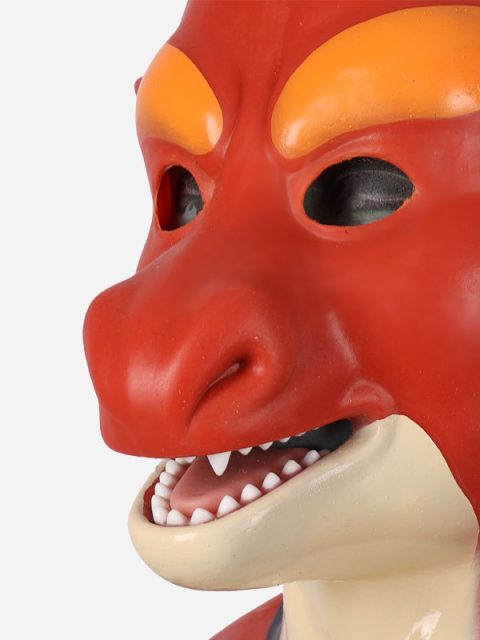 Silicone Inferno Dragon Mask