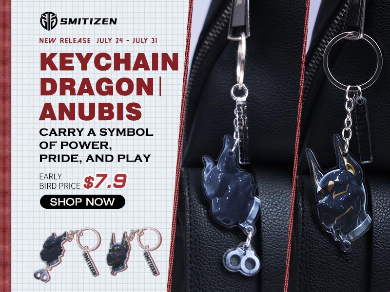 Power in Your Pocket – Smitizen’s New Dragon & Anubis Keychains Are ...