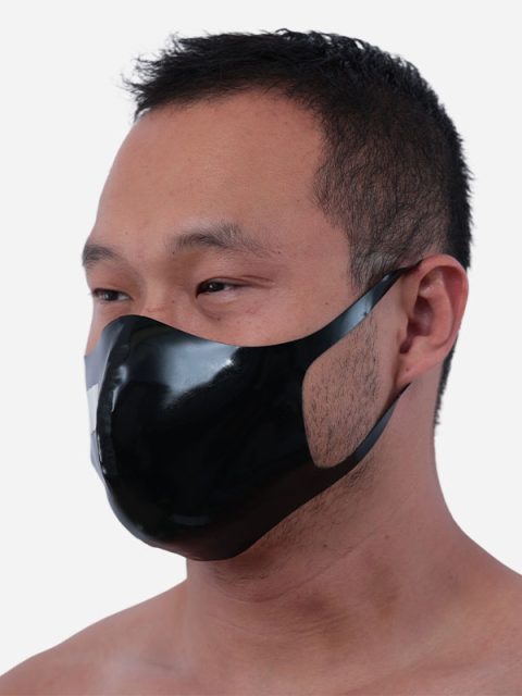 Latex Face Mask – Barcode - Silicone Masks, Silicone Muscle-Smitizen