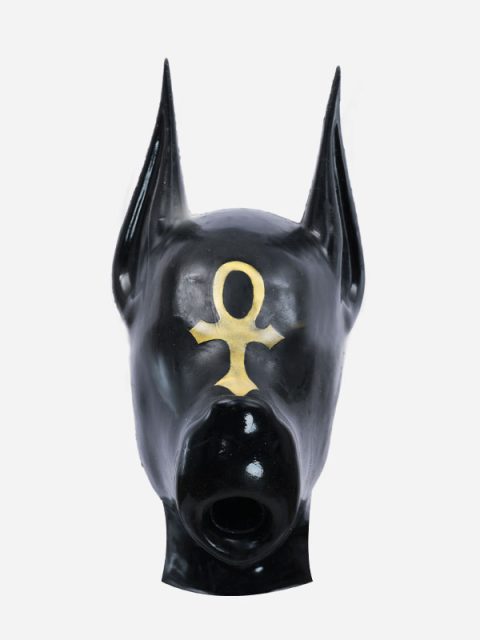 Silicone Anubis Drone Hood – Ankh - Silicone Masks, Silicone Muscle ...