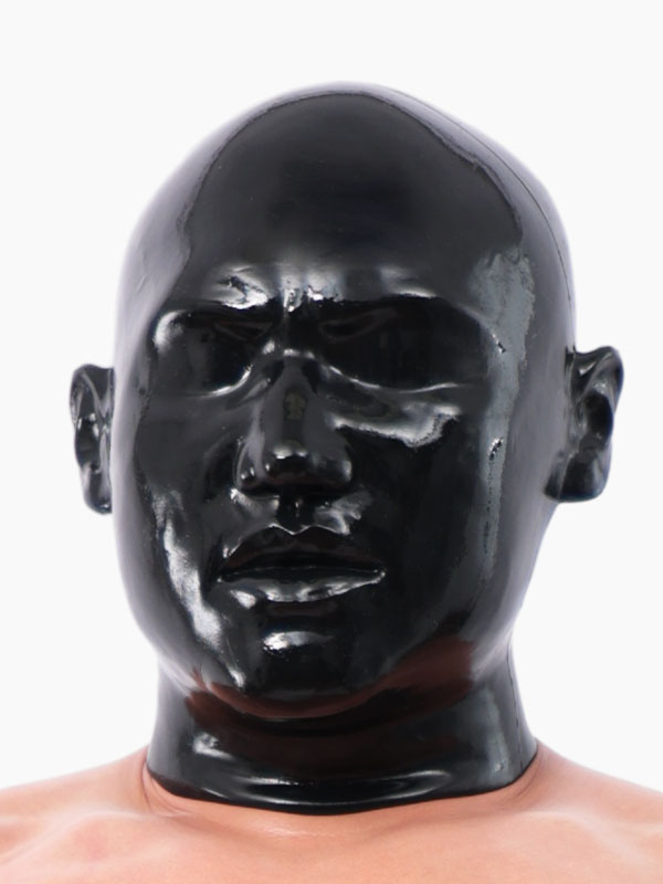 Black Silicone Hood – Michael - Silicone Masks, Silicone Muscle-Smitizen