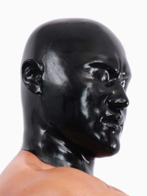 Black Silicone Hood – Michael - Silicone Masks, Silicone Muscle-Smitizen