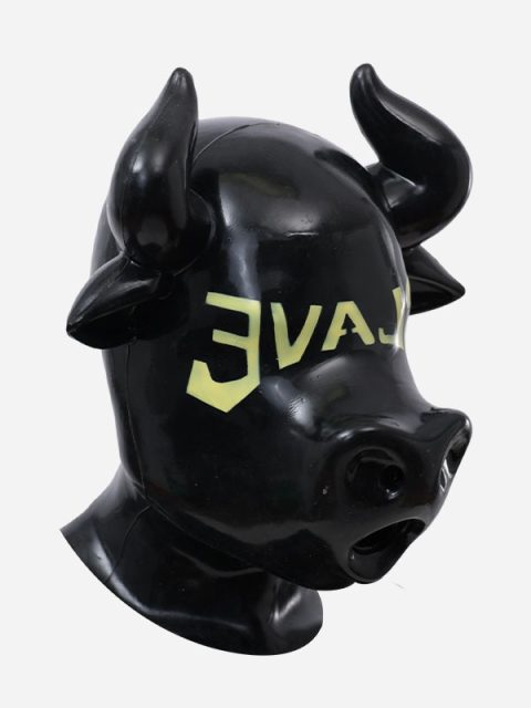 Silicone Bull Drone Hood – SLAVE - Silicone Masks, Silicone Muscle-Smitizen