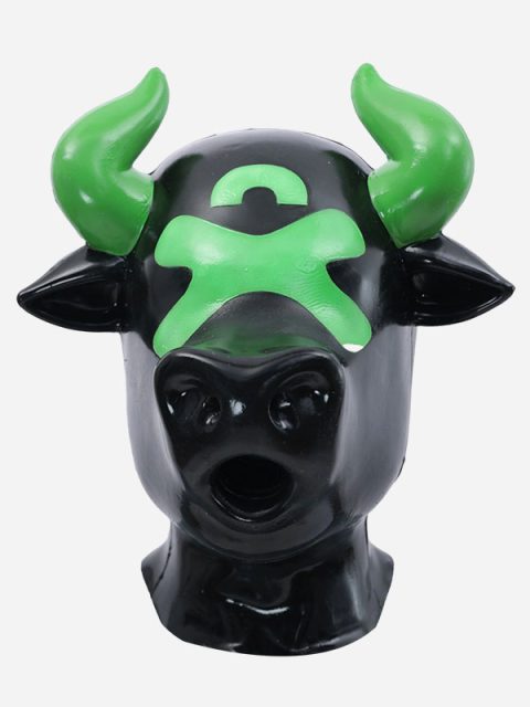 Silicone Bull Drone Hood – XLock - Silicone Masks, Silicone Muscle-Smitizen