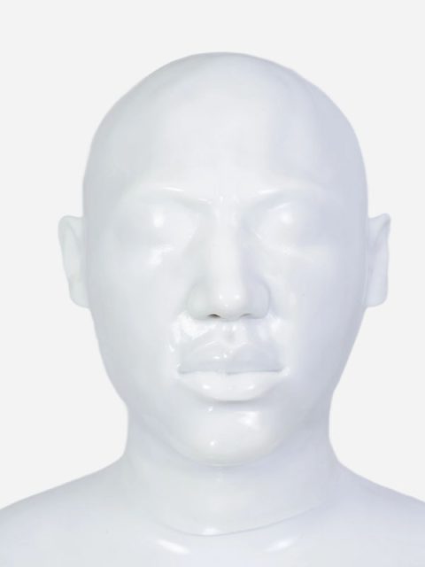 White Silicone Hood – Michael - Silicone Masks, Silicone Muscle-Smitizen