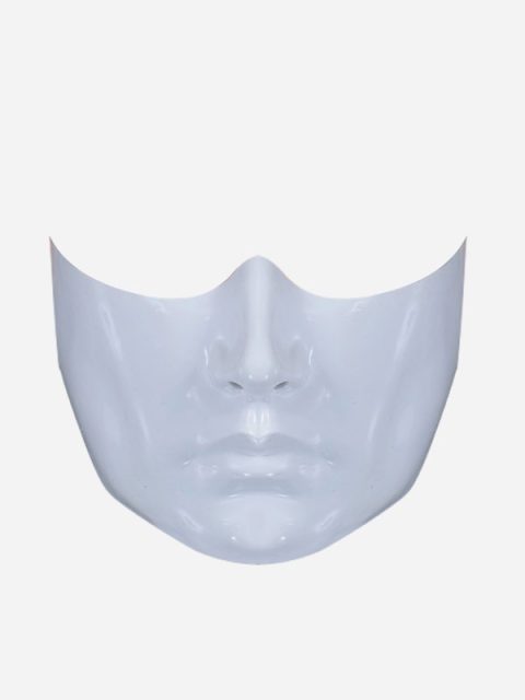 White Silicone Human Muzzle Mask - Silicone Masks, Silicone Muscle-Smitizen