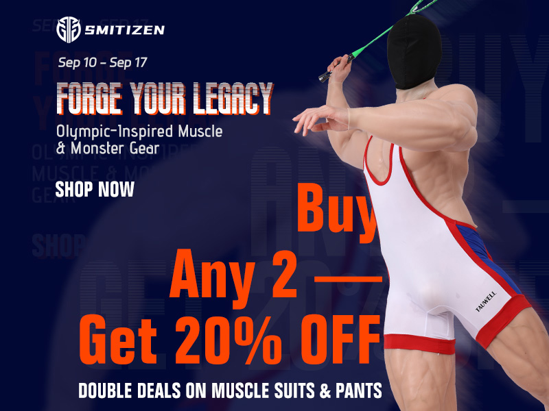 Forge Your Legacy – Olympic-Inspired Muscle & Monster Gear! - Silicone ...