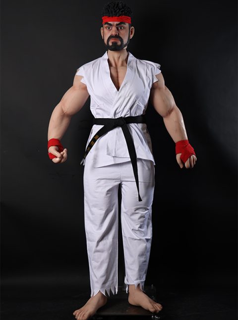 Smitizen New Release Ryu Life Size Realistic Silicone Full Muscle Doll ...