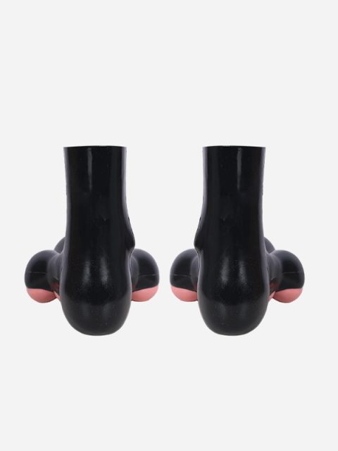 Glossy Silicone Furry Feet Paws