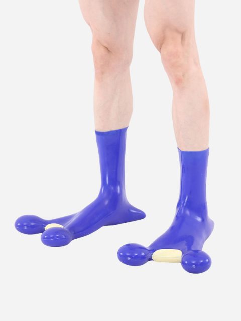 Glossy Silicone Ninja Frog Foot Paws