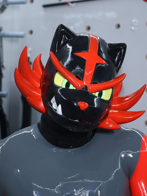 Red Tiger 3d Silicone Mask - Silicone Masks, Silicone Muscle-Smitizen