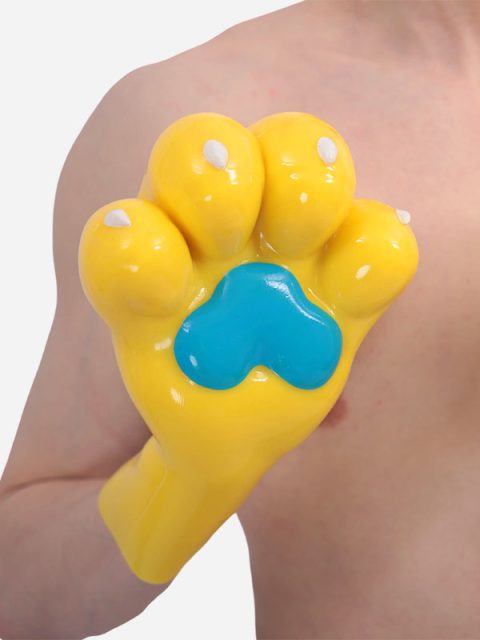Glossy Silicone Volt Cat Vacuum Open Paws