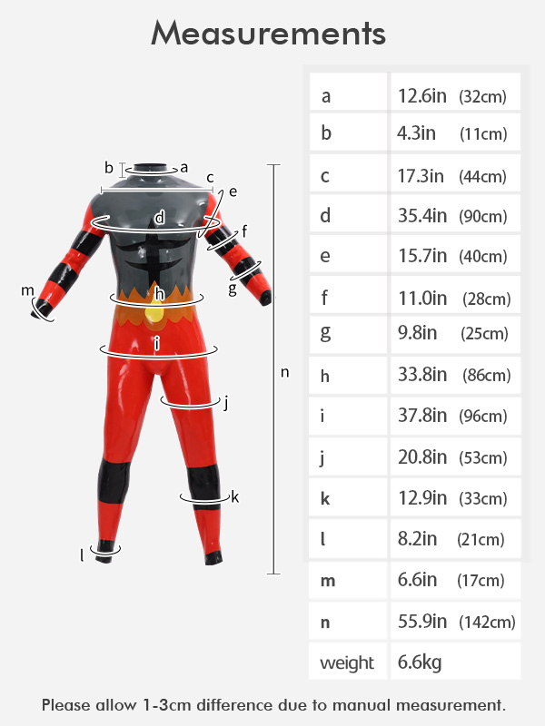 Neck Entry Silicone Flare Tiger Catsuit - Large Size - Silicone Masks ...