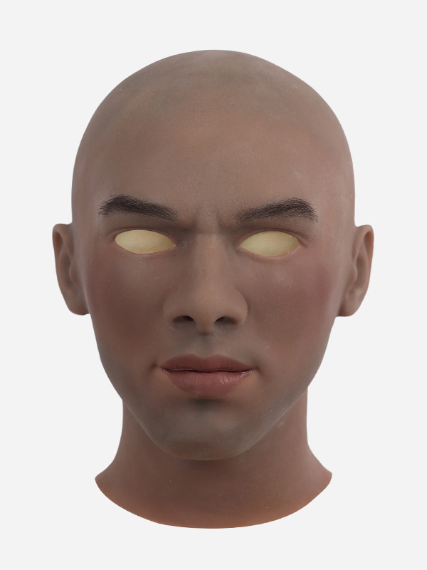Silicone Dark Male Mask - Leo - Silicone Masks, Silicone Muscle-Smitizen
