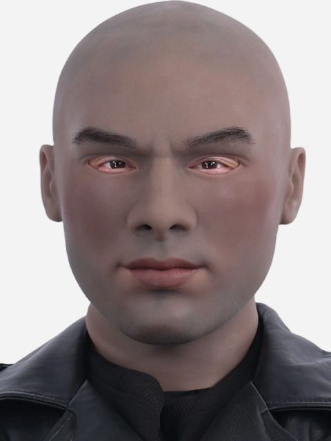 Silicone Dark Male Mask - Leo - Silicone Masks, Silicone Muscle-Smitizen