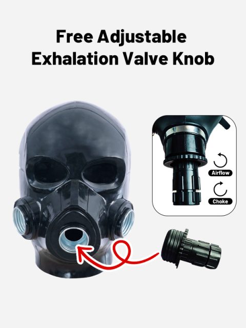 Silicone Full-Face Gas Mask Shadow Reaper Muscle Petsuit - Silicone ...
